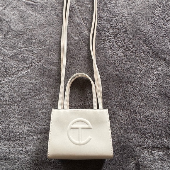 Telfar | Bags | Mini White Telfar Bag | Poshmark